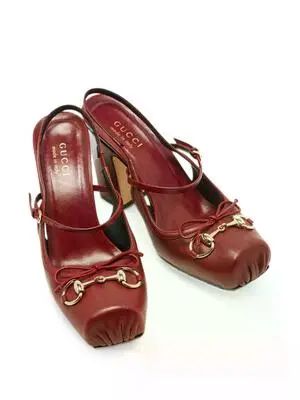 Gucci Horsebit Bow-detail Pumps