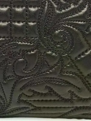 Versace Vanitas Baroque-embossed Shoulder Bag