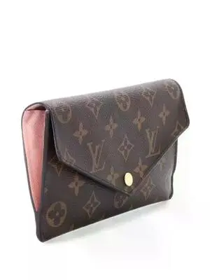 LOUIS VUITTON Jeanne Wallet Monogram Canvas Small Wallets