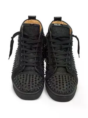 CHRISTIAN LOUBOUTIN Louis Spikes High Top Sneakers