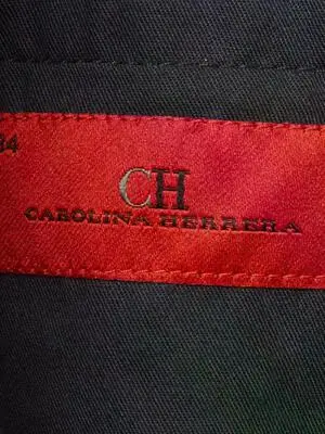 Carolina Herrera Houndstooth Slim-fit Trousers
