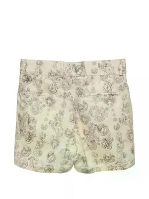 Dolce & Gabbana Roman Coin Print Tailored Shorts