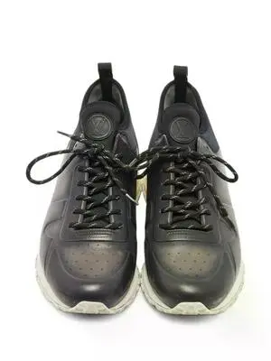 LOUIS VUITTON Run Away Leather Sneakers