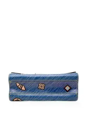 LOUIS VUITTON Epi Denim Aztec Twist Mm Crossbody Bag - Blue