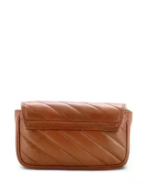 Gucci Gg Marmont Super Mini Crossbody Bag - Brown