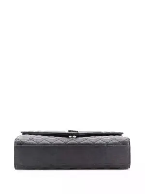 Saint Laurent Classic Monogram Envelope Satchel Mixed Matelasse Leather Medium Shoulder Bag