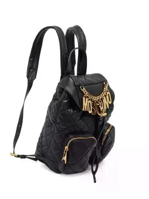 Moschino Logo-charm Backpack