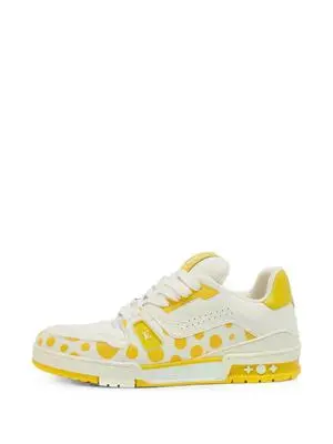 LOUIS VUITTON X Yayoi Kusama Polka-dot Sneakers - White