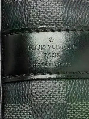 LOUIS VUITTON 2018 45 Keepall Bandoulière Damier Graphite Holdall