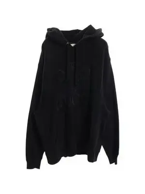 Gucci 2000s Embroidery Hoodie - Black