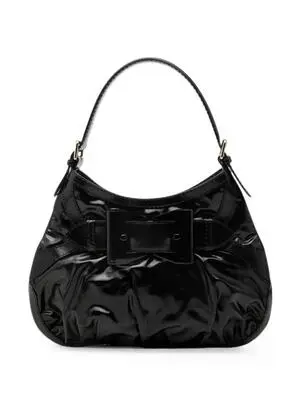 Gucci 2000-2015 Medium Coated Canvas Dialux Queen Hobo Bag