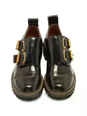 See By Chloé Double-buckle Oxford Shoes