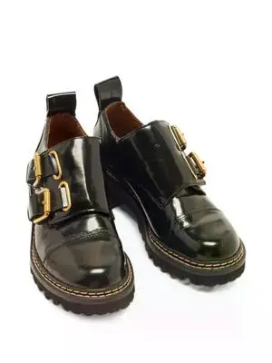 See By Chloé Double-buckle Oxford Shoes