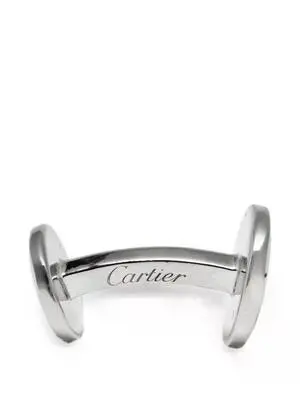 Cartier Santos Screw-motif Cufflinks - Silver