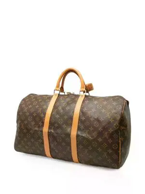 LOUIS VUITTON 1995 Monogram Keepall 50 Travel Bag