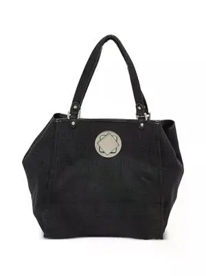 CERRUTI 1881 Jacquard-fabric Tote Bag - Black