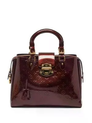 LOUIS VUITTON Monogram Vernis Tote Bag - Red