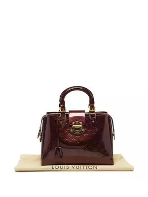 LOUIS VUITTON Monogram Vernis Tote Bag - Red