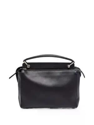 Fendi Large Dotcom Tote Bag - Black