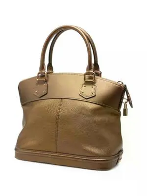 LOUIS VUITTON 2008 Suhali Lockit Pm Handbag - Brown