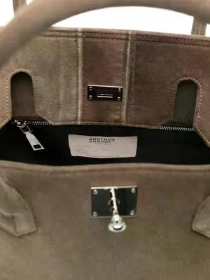 ANOTHER CHANCE Panelled Logo-patch Tote Bag