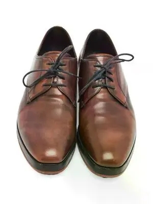 Prada Almond-toe Derby Shoes
