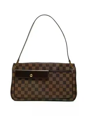 LOUIS VUITTON Damier Ebene Aubagne Shoulder Bag