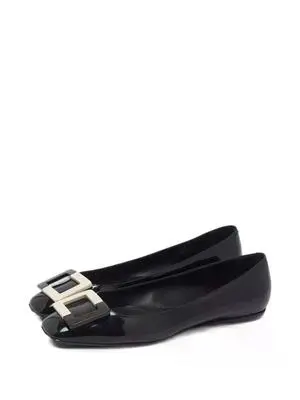 ROGER VIVIER Belle Vivier Buckle Ballet Flats