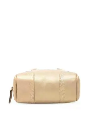 Loewe 2008 Micro Metallic Leather Amazona Satchel