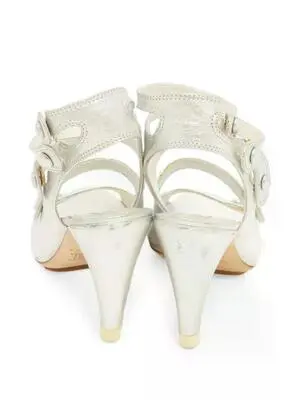 Celine Strap-detail Heeled Sandals