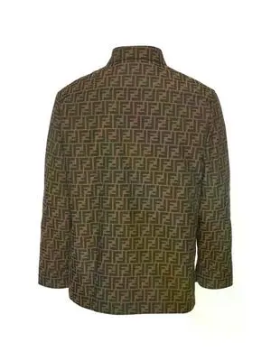 Fendi Zucca Jacquard Shirt Jacket
