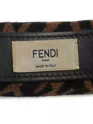 Fendi Zucca Padded Hair Band