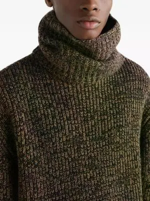 LEMAIRE Neck Warmer In Alpaca And Yak Wool Blend