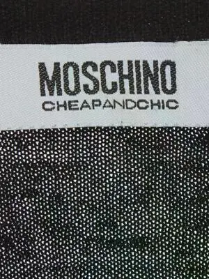 Moschino Intarsia-knit Cardigan