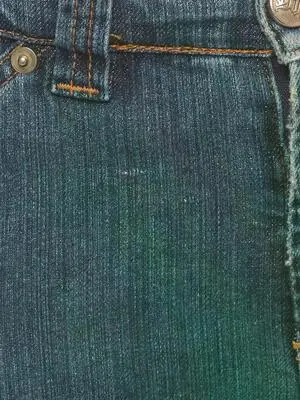 Versace Thigh-strap Flared Jeans