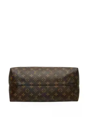 LOUIS VUITTON 2018 Monogram Flower Hobo Bag - Brown