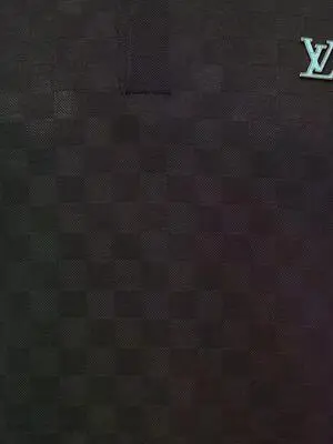 LOUIS VUITTON Damier Jacquard Polo Shirt