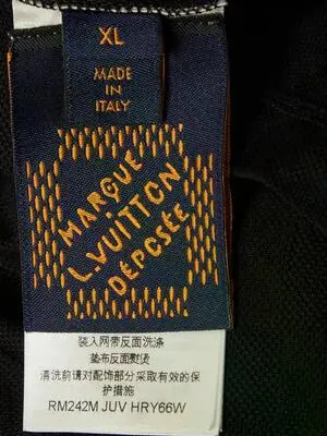 LOUIS VUITTON Damier Jacquard Polo Shirt