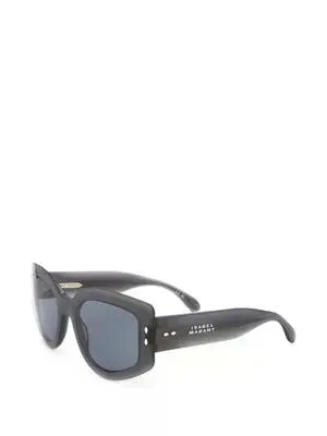 Isabel Marant Geometric-frame Sunglasses - Grey