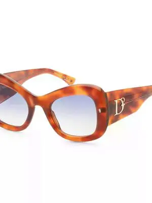 Dsquared2 Tortoiseshell-effect Cat-eye Sunglasses