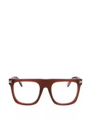 Marc Jacobs Square-frame Glasses - Brown