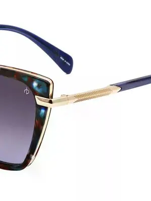 Rag & Bone Tortoiseshell-effect Cat-eye Sunglasses - Blue