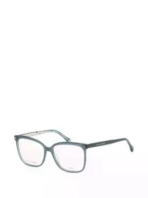 Carolina Herrera Square-frame Glasses - Blue