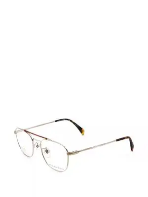 DB EYEWEAR BY DAVID BECKHAM Pilot-frame Glasses - Silver