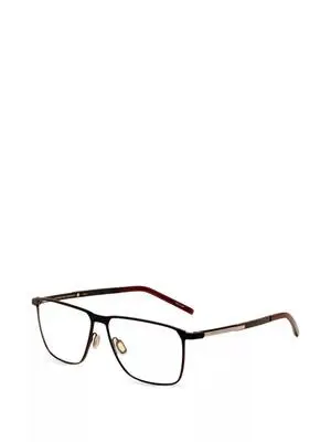 Porsche Design Squared-frame Glasses - Black
