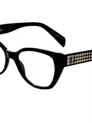 Karl Lagerfeld Logo Plaque Cat-eye Eyeglasses