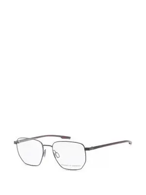 Porsche Design Geometric-frame Glasses - Grey
