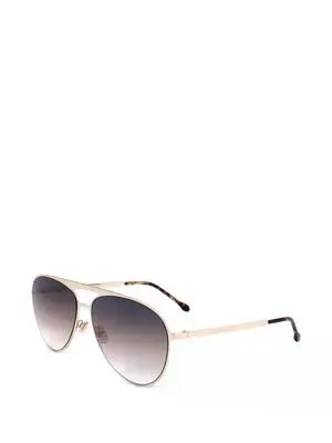Isabel Marant Tone Pilot Frame Sunglasses - Gold