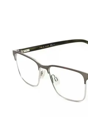 Rag & Bone Rectangle Frame Glasses