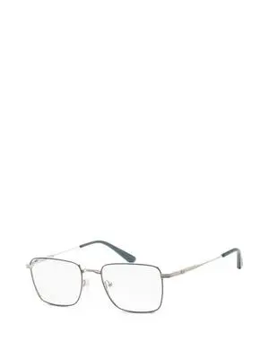 Calvin Klein Square Frame Eyeglasses - Silver